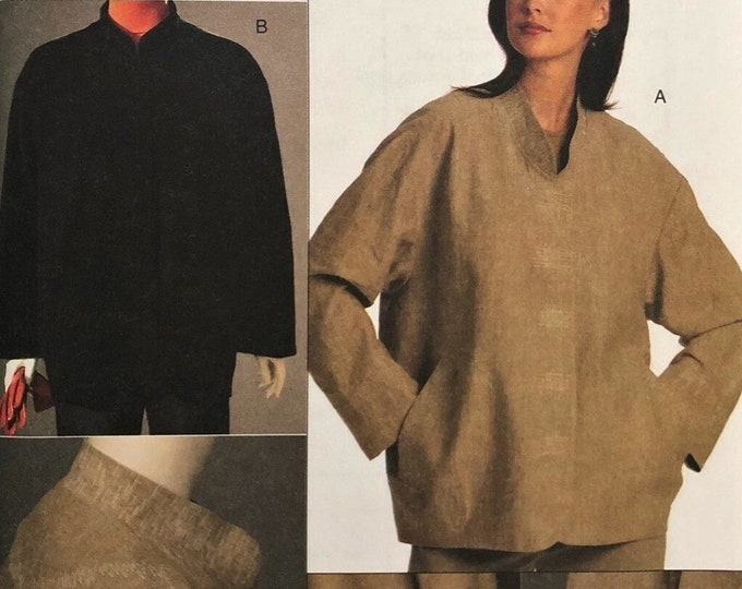 Designer Jacket by Marcy Tilton Sewing Pattern Vogue 8538. Size 14-20 ...