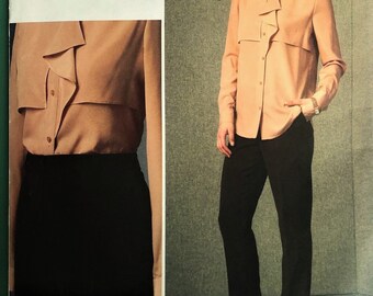 Classic 80's Double Breasted Coat in Two Lengths by Perry Ellis Sewing ...