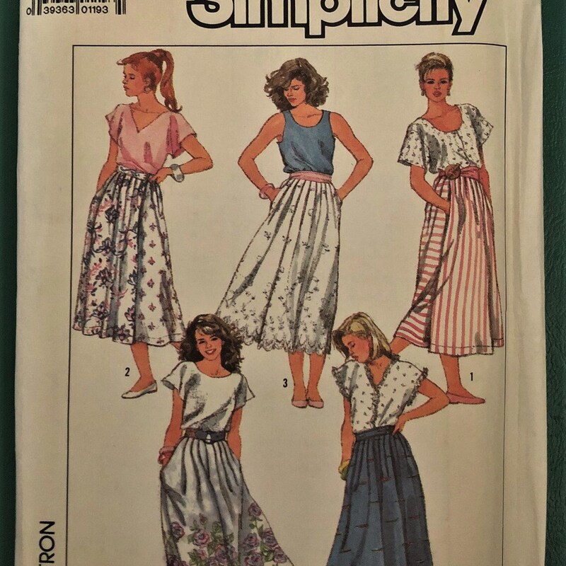 Prairie Skirt Pattern - Etsy