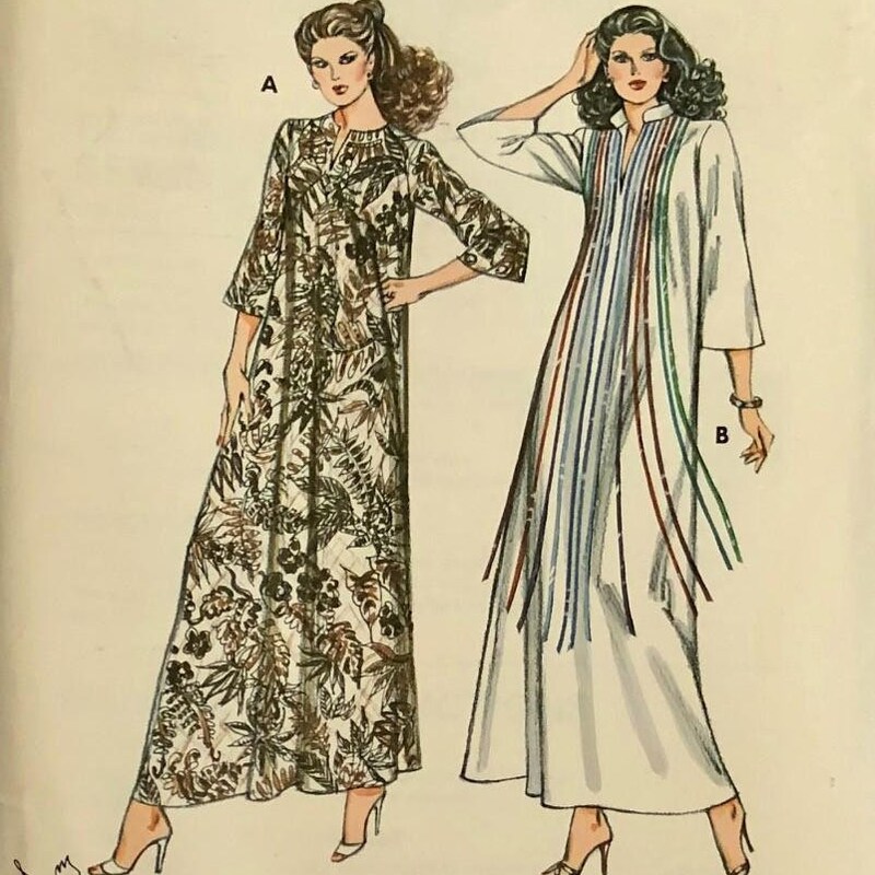 Caftan Sewing Pattern - Etsy