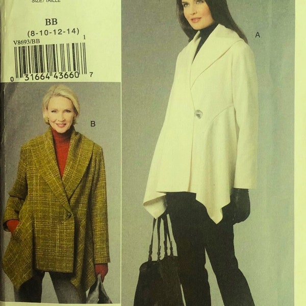 Vogue Jacket Pattern - Etsy