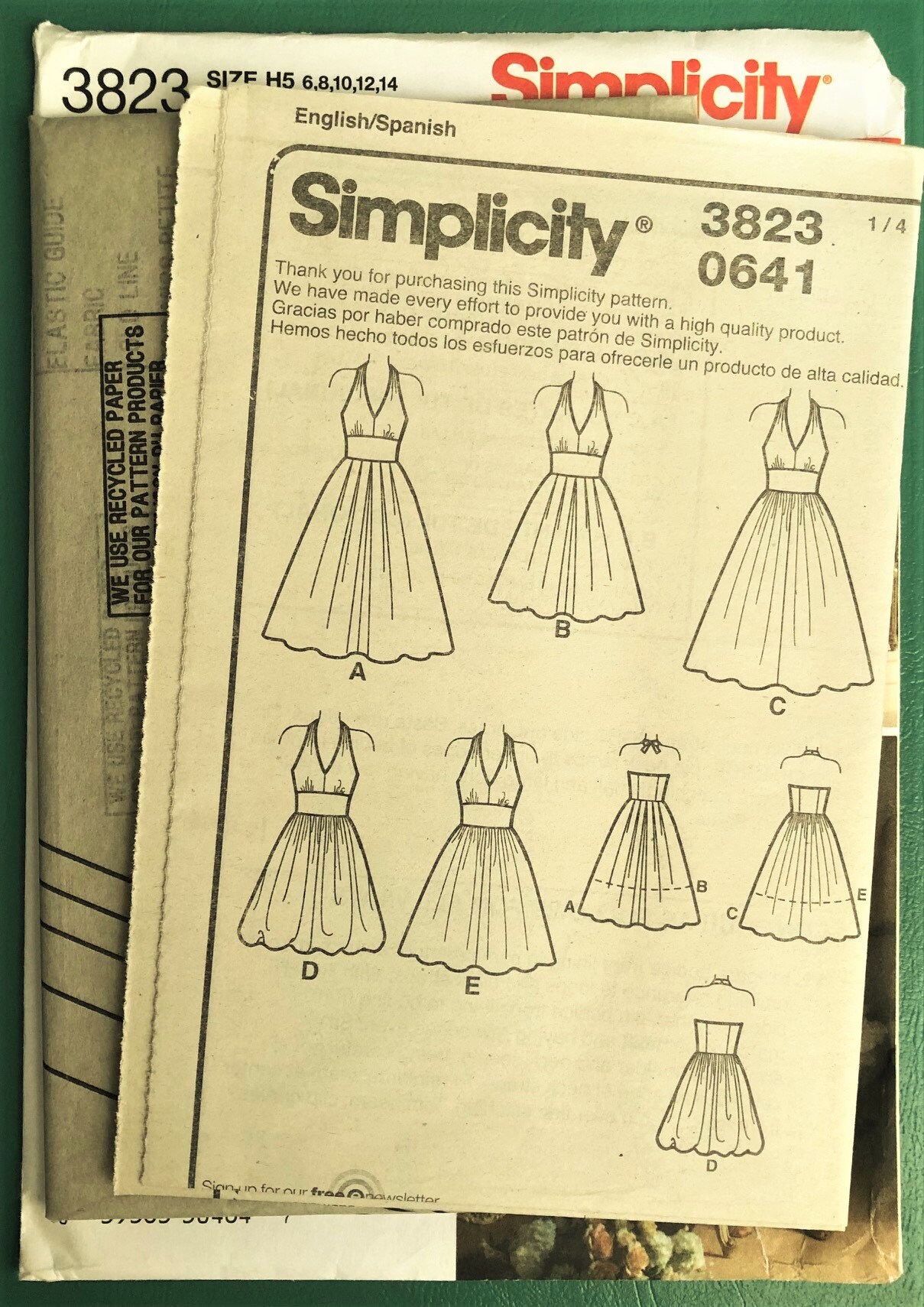 Simplicity 3823 Pattern