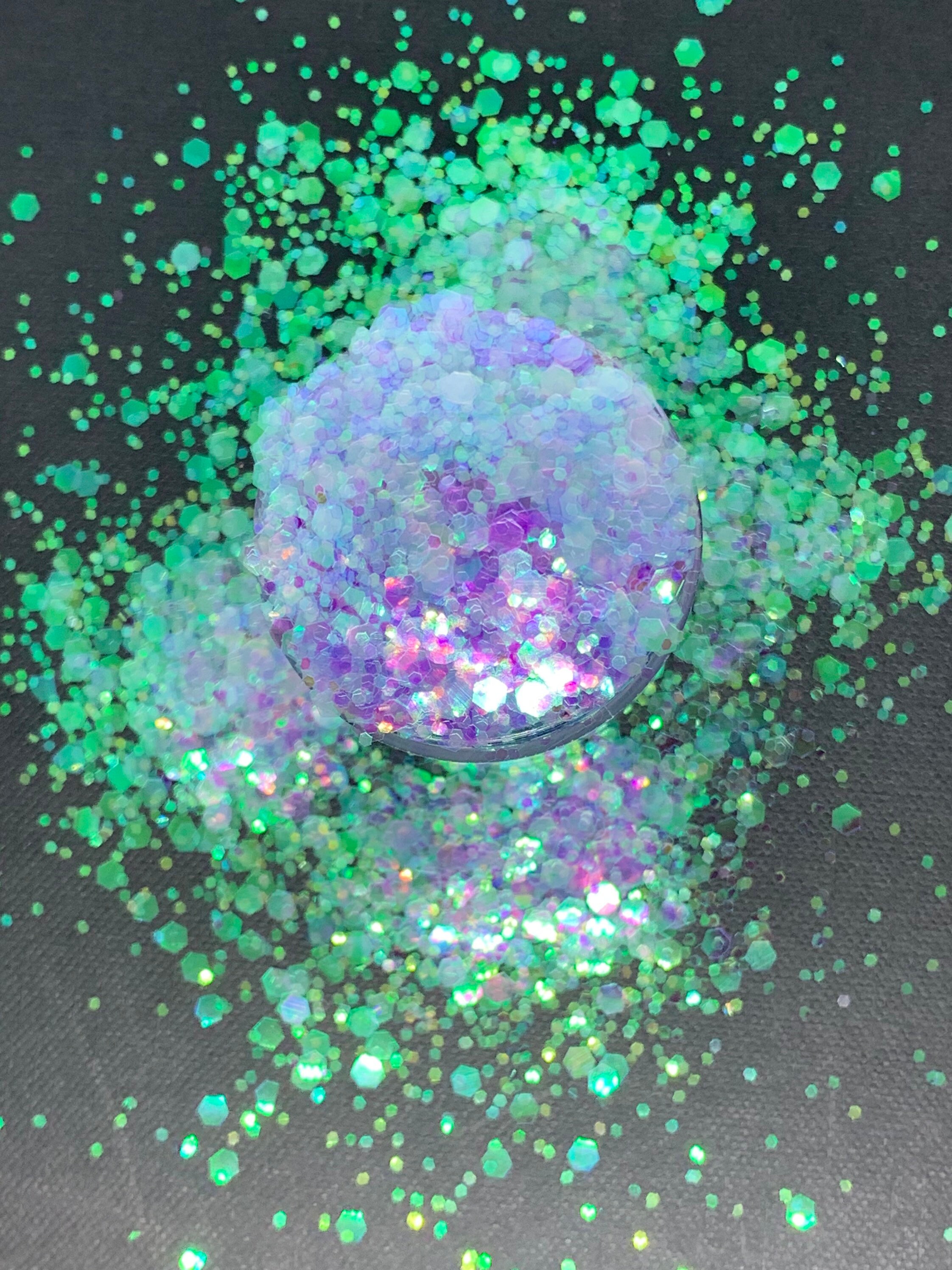 Chunky Mix Glitter-color Shifting mermaid Scales - Etsy