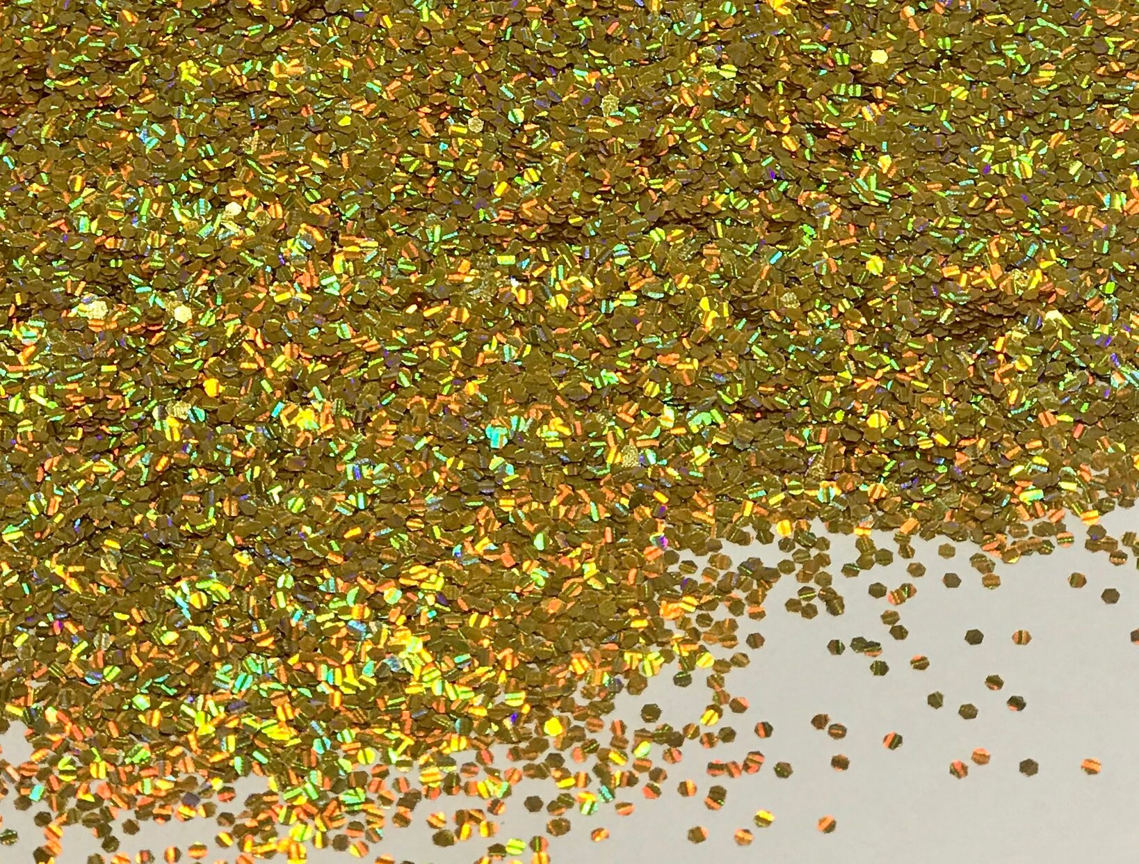 Holographic Chunky Glitter Gold Digger | Etsy