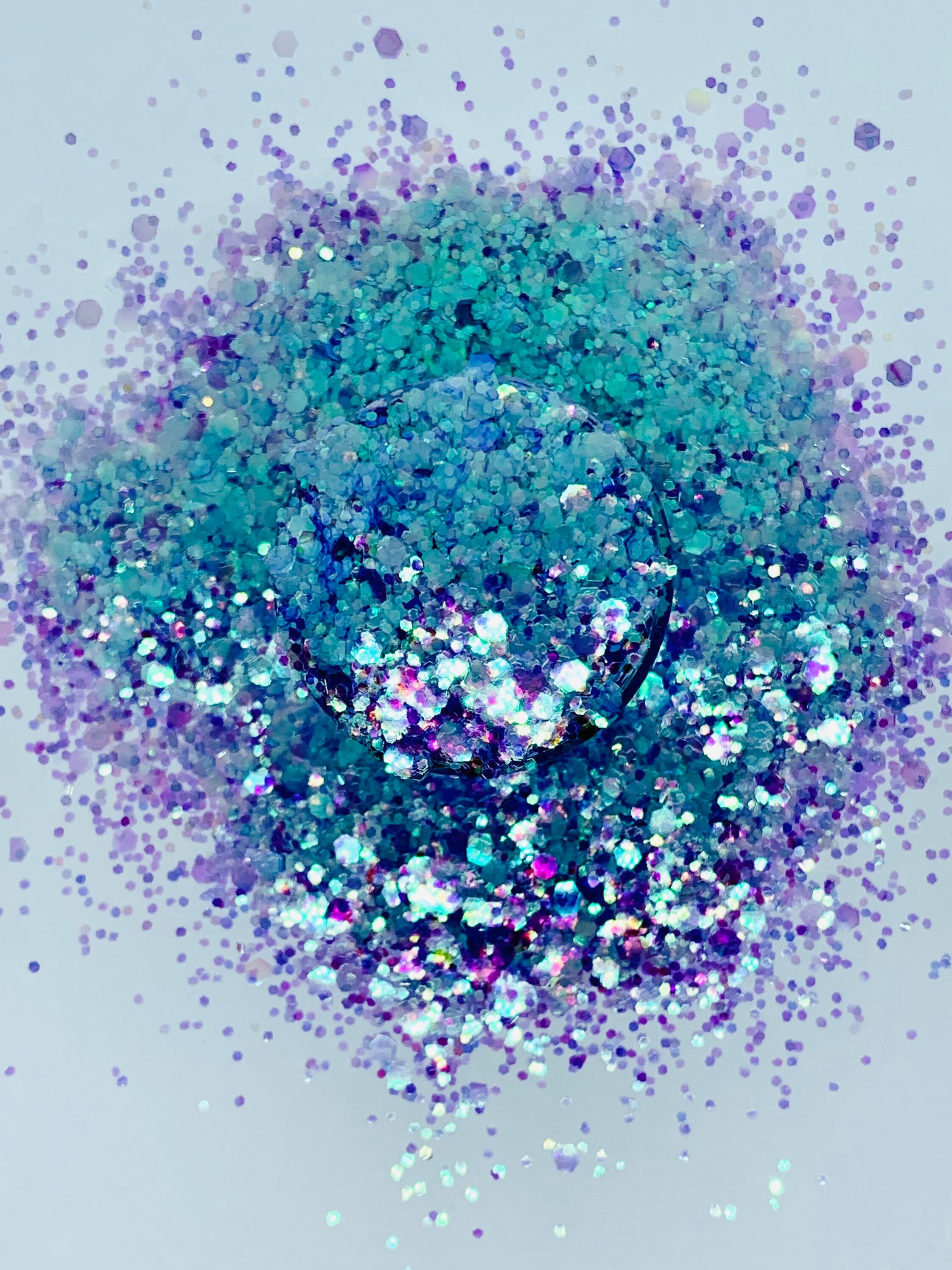 Chunky Mix Glitter-color Shifting mermaid Scales - Etsy