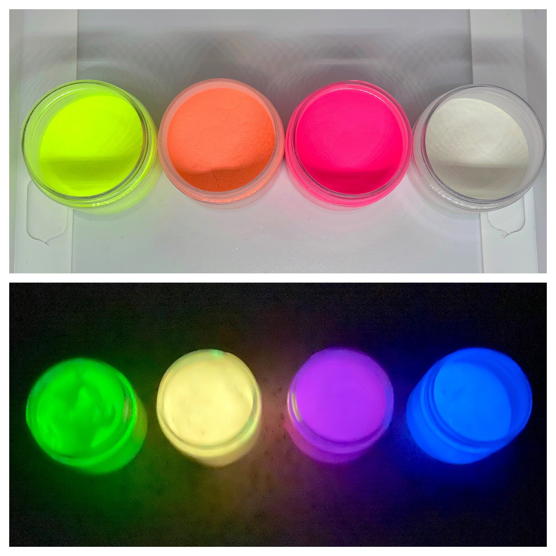 Colored Glow Powders Luminescent Powder | Etsy