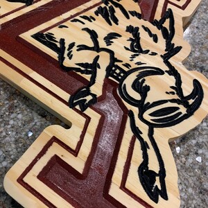 Arkansas Razorbacks Sign - Etsy
