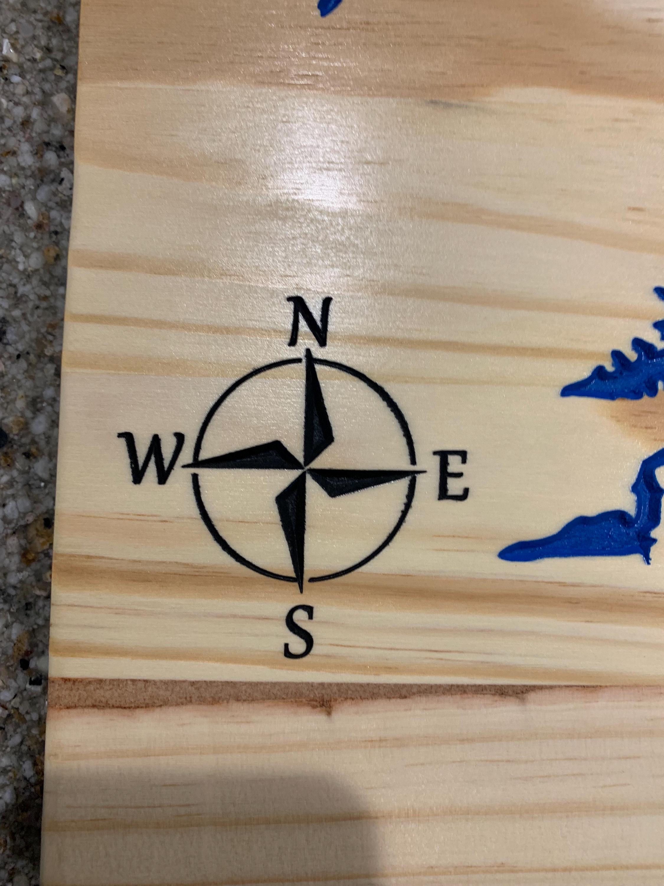 Lake Hamilton Map Sign - Etsy