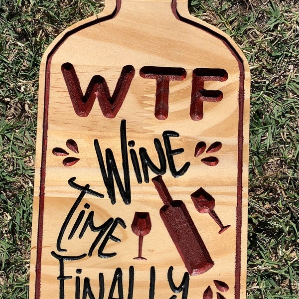 Wine Sign - Etsy