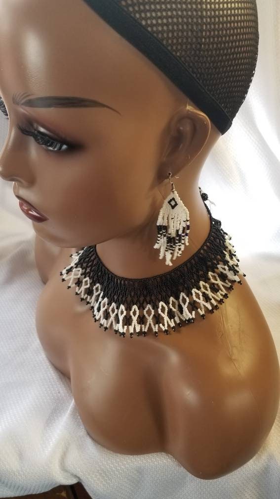 A Colorful Maasai Bridal Necklace. Women Mix Necklace. - Etsy