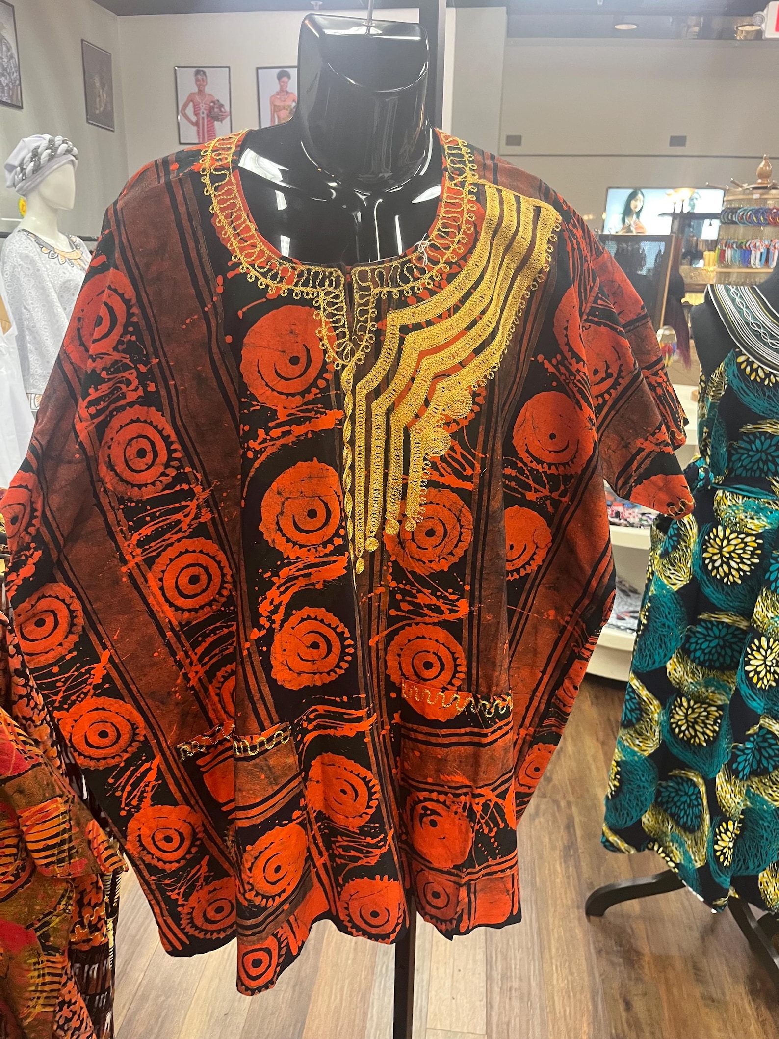 African Fabric Kitenge. Men One Size. Kenyan Dashiki Men Shirt. - Etsy