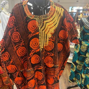 African Fabric Kitenge. Men One Size. Kenyan Dashiki Men Shirt. - Etsy