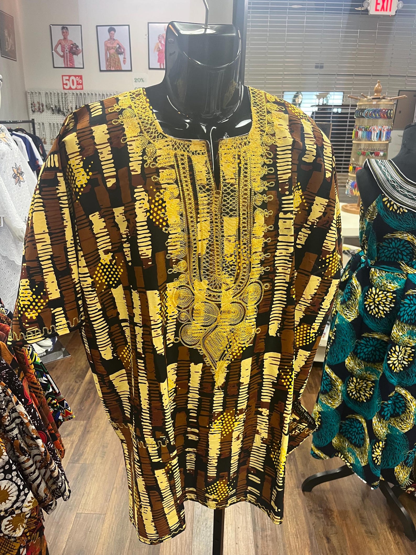 African Fabric Kitenge. Men One Size. Kenyan Dashiki Men Shirt. - Etsy