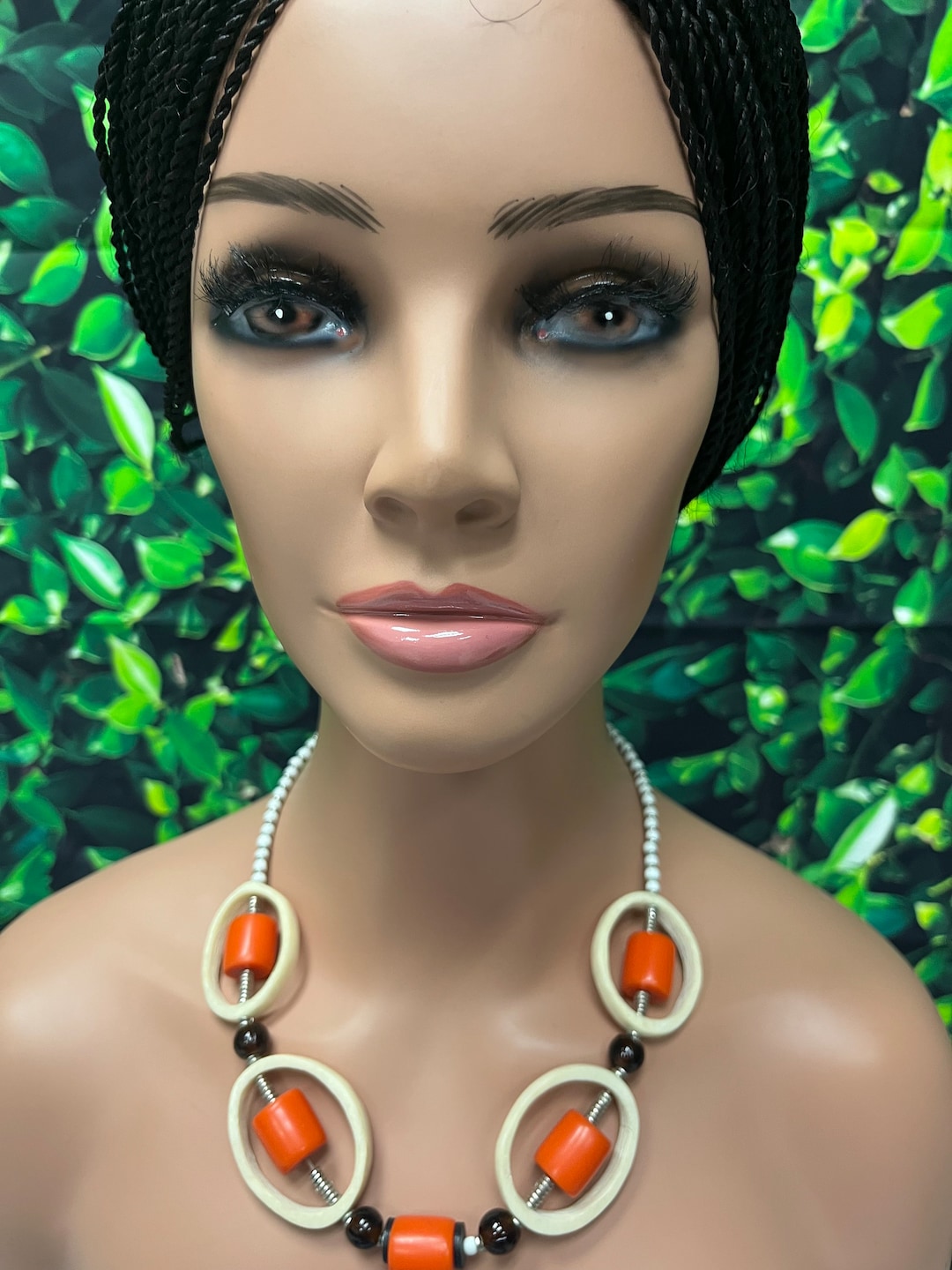 African Bone and Bead Necklace. Kenyan Maasai Ethnic Jewelry. - Etsy