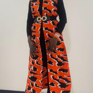 Kitenge Kimono Overcoat: African Print, One Size - Etsy