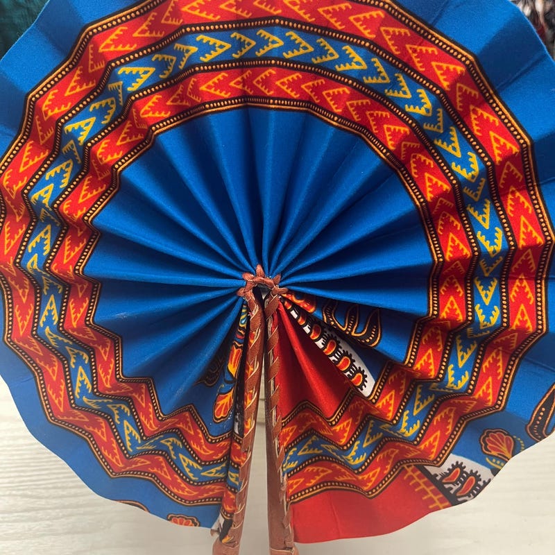 African Hand Fan - Etsy