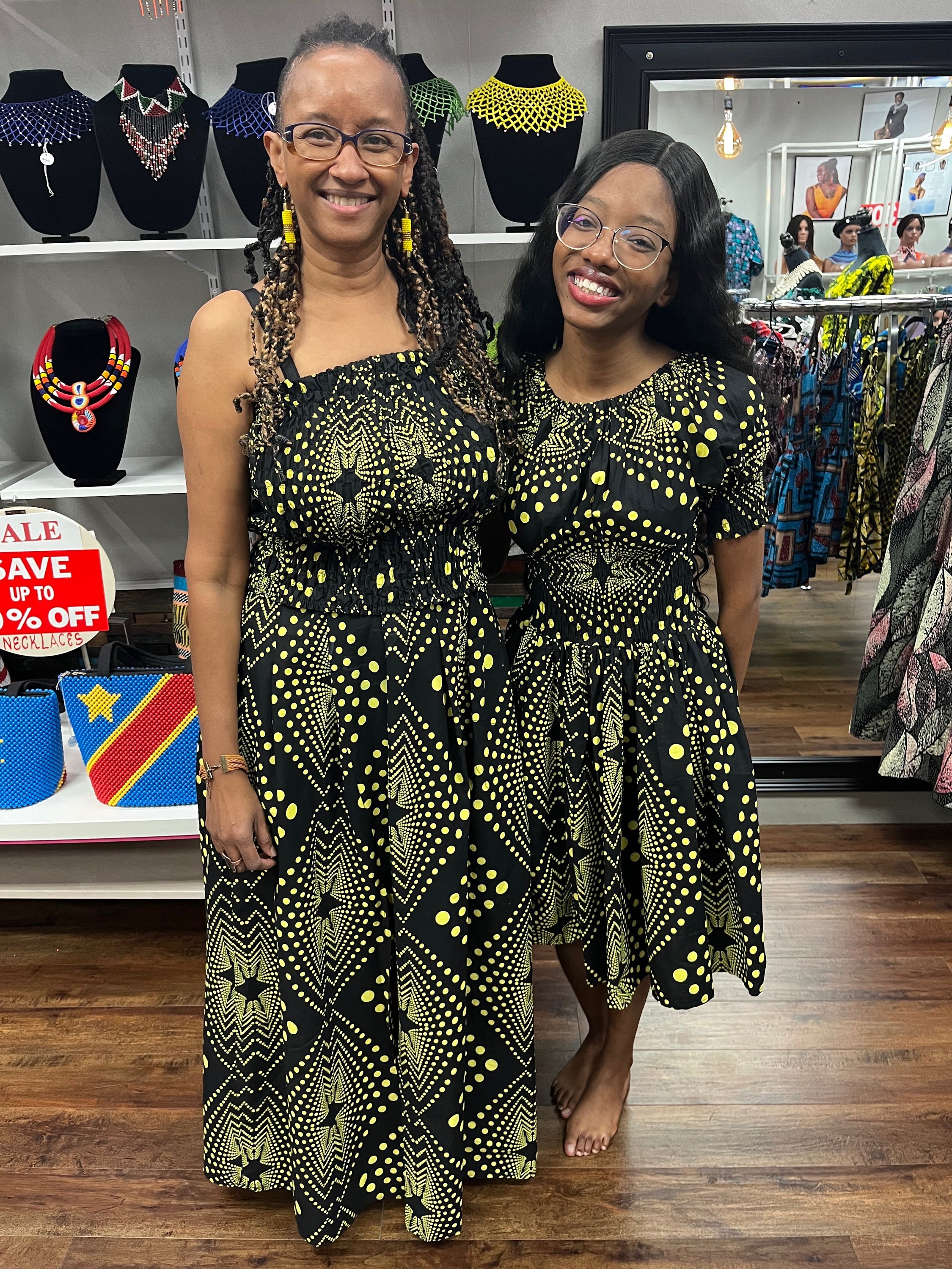 African Kitenge Top and Skirt Set: Kenyan Ethnic Dress - Etsy