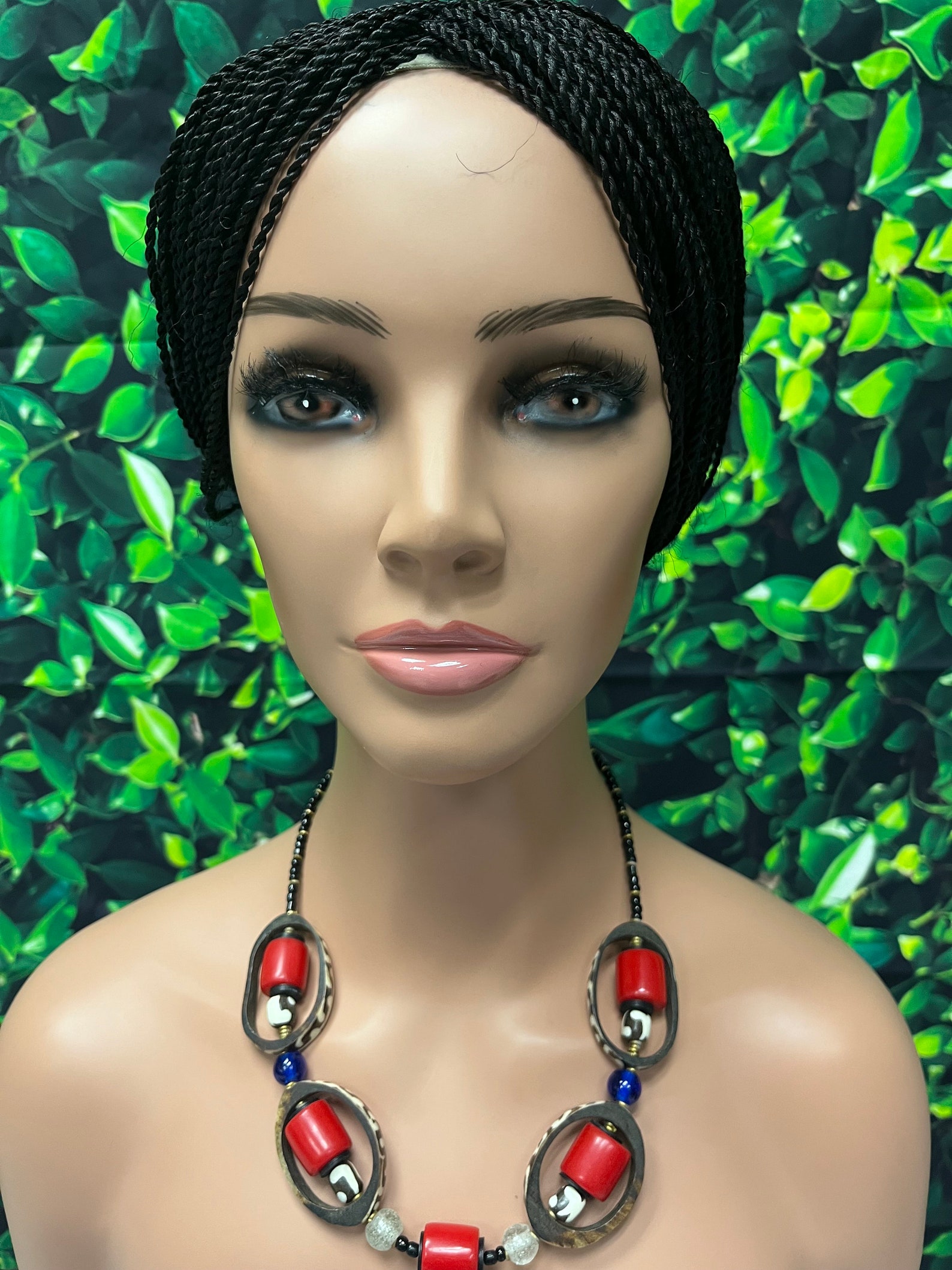 African Bone and Bead Necklace. Kenyan Maasai Ethnic Jewelry. - Etsy