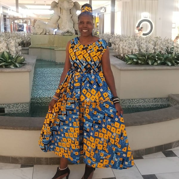 Kitenge Dress - Etsy