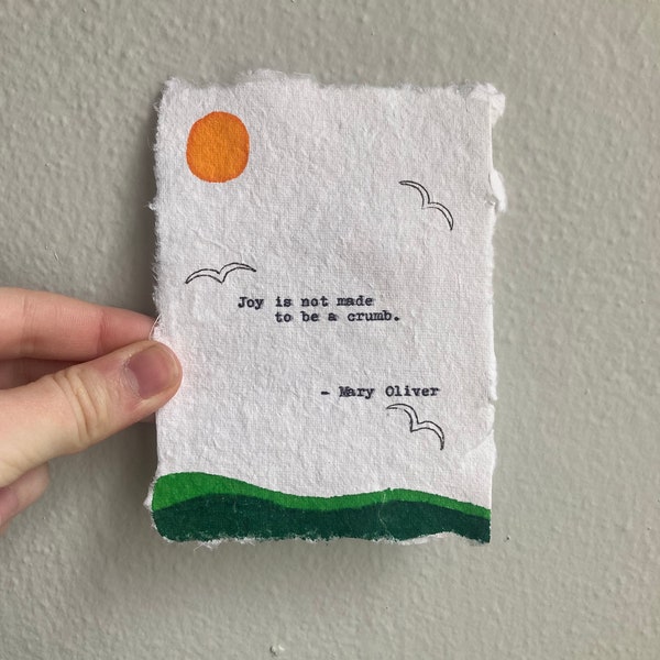 Mary Oliver - Etsy
