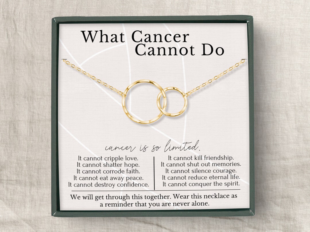 Cancer Gifts for Women Strength Jewelry Necklaces Cancer Patient Gift ...