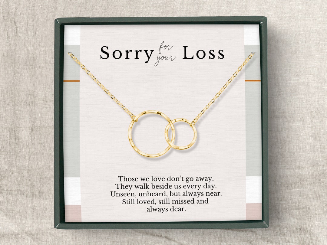 Loss of Loved One Necklace, Loss of Mother Gift, Loss of Father Gift ...