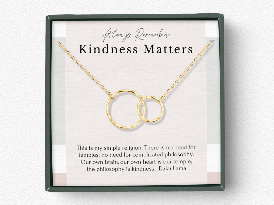 Kindness Necklace Gift | Kindness Matters Jewelry | Necklaces With ...