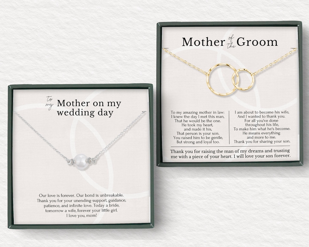 Mother of Groom Gift From Bride, Mother of the Bride Gift Combo -thank ...