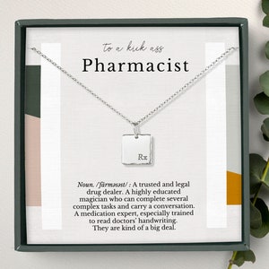Pharmacist Gift, Pharmacist Necklace Gift, Pharmacist Graduation Gift ...