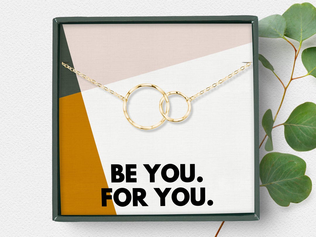 Positive Affirmation Necklace for Women | Self Care Gift for Her | Self ...