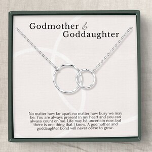 God Daughter Christening Gift Godmother Necklace Gifts Baptism Gift ...