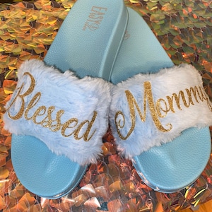 Personalized Slides, Custom Slides, Bride to Be Personalized Slides - Etsy