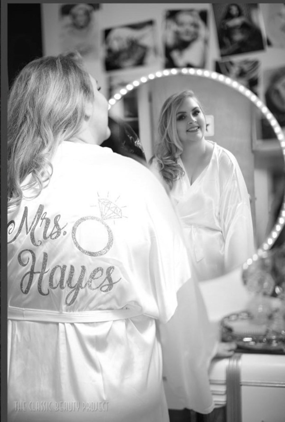 Bride Robe Satin Plus Size, Bride Tribe Robes, Bridal Party Robes ...