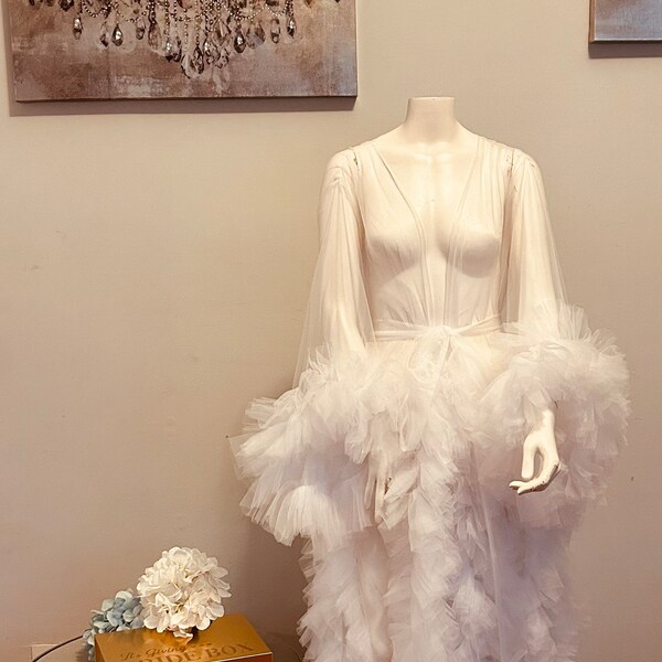 Tulle Robe - Etsy