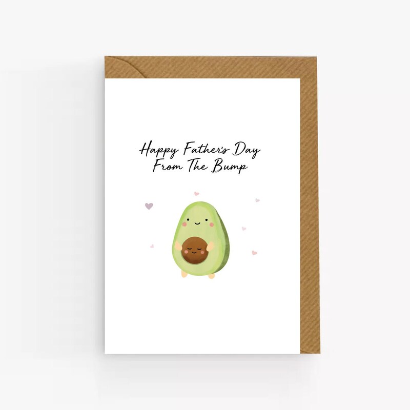 Avocado Father’s Day Card - Etsy