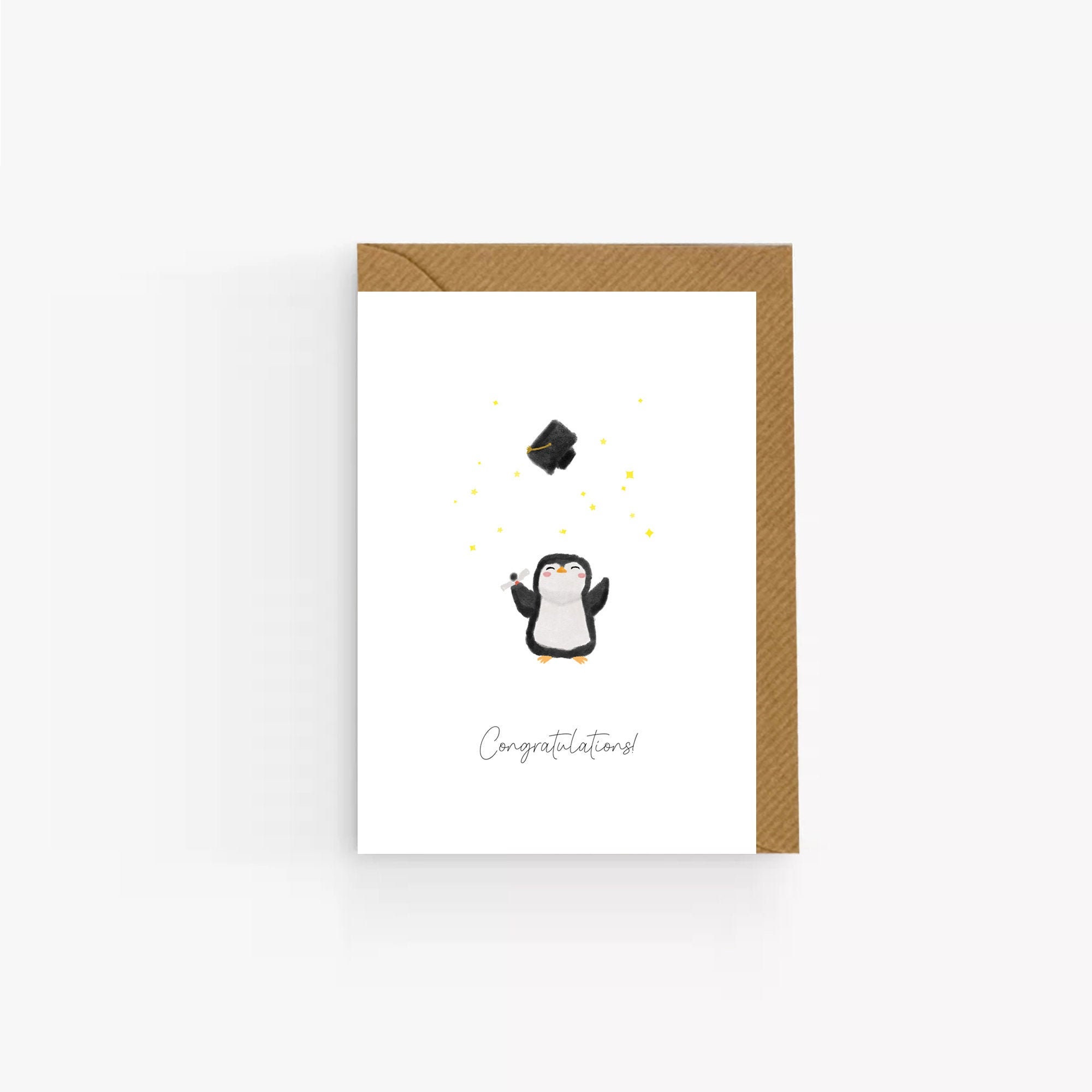 Graduation Card. Cute Graduation Card for Her. You Graduated Card. Card ...