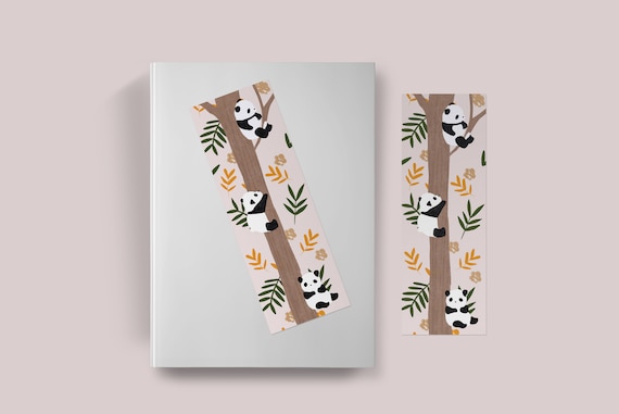 Panda Bookmark. Gift for Book Lover. Animal Bookmark. Book - Etsy UK