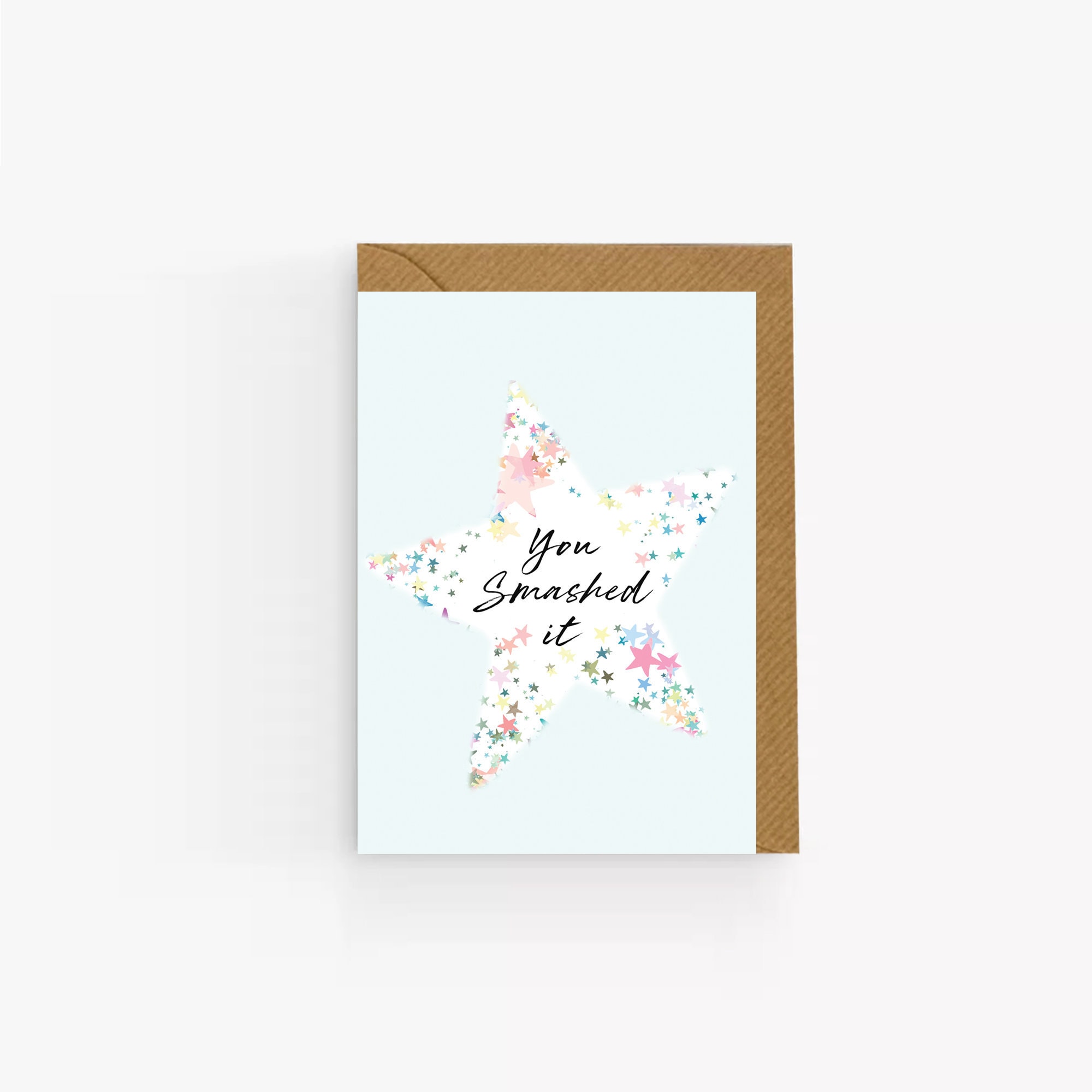 You Smashed It Card. Well Done Card. Congratulations New Job | Etsy UK