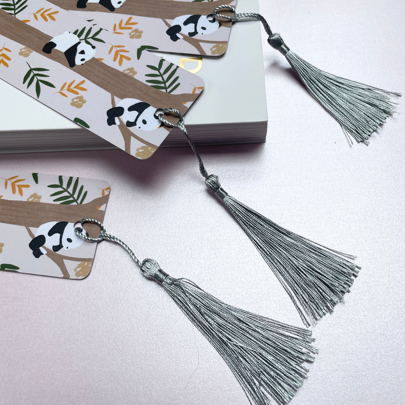 Panda Bookmark. Gift for Book Lover. Animal Bookmark. Book Club Gifts ...