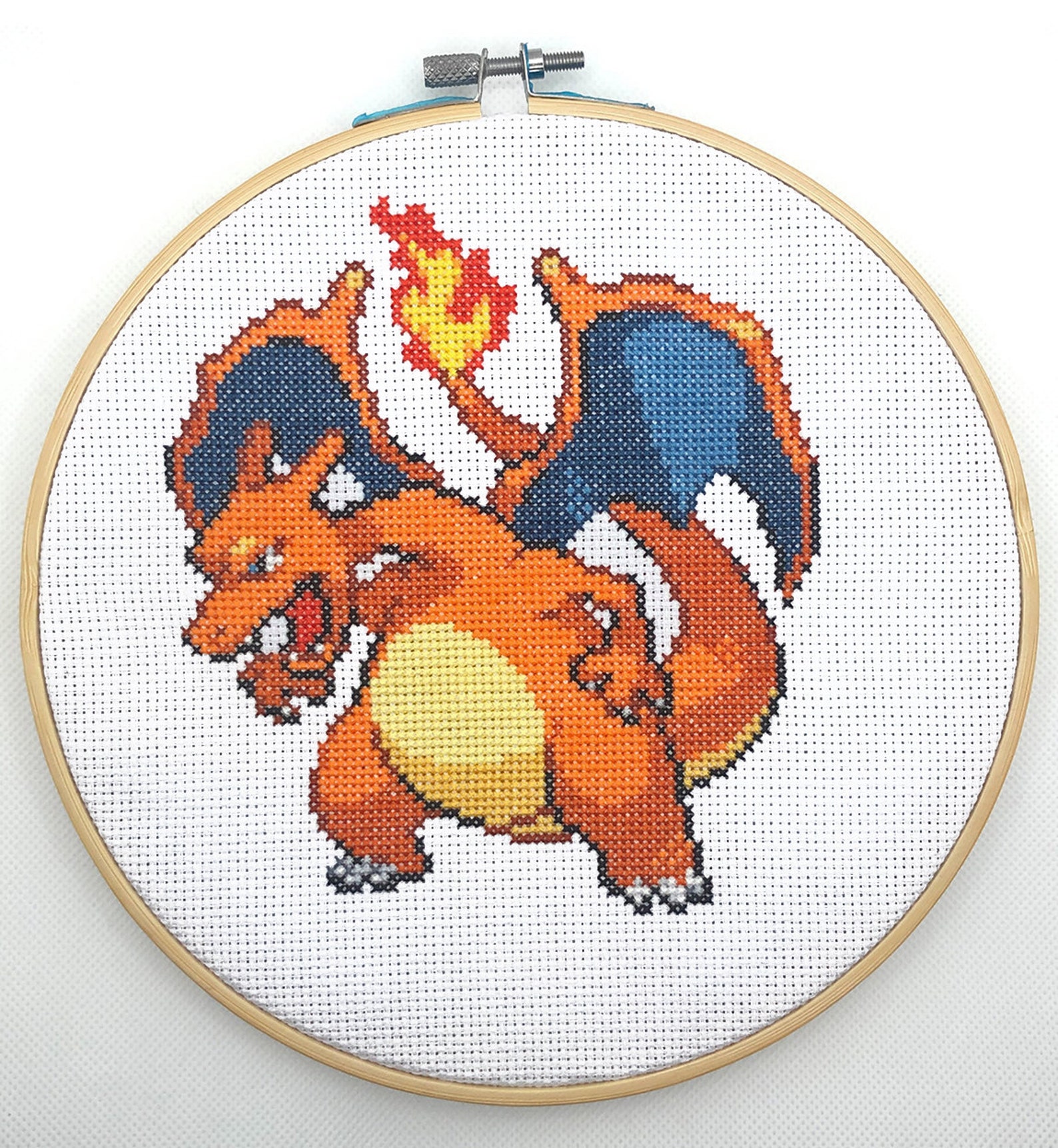Charmander, Charmeleon & Charizard Cross Stitch Patterns - Pokemon ...