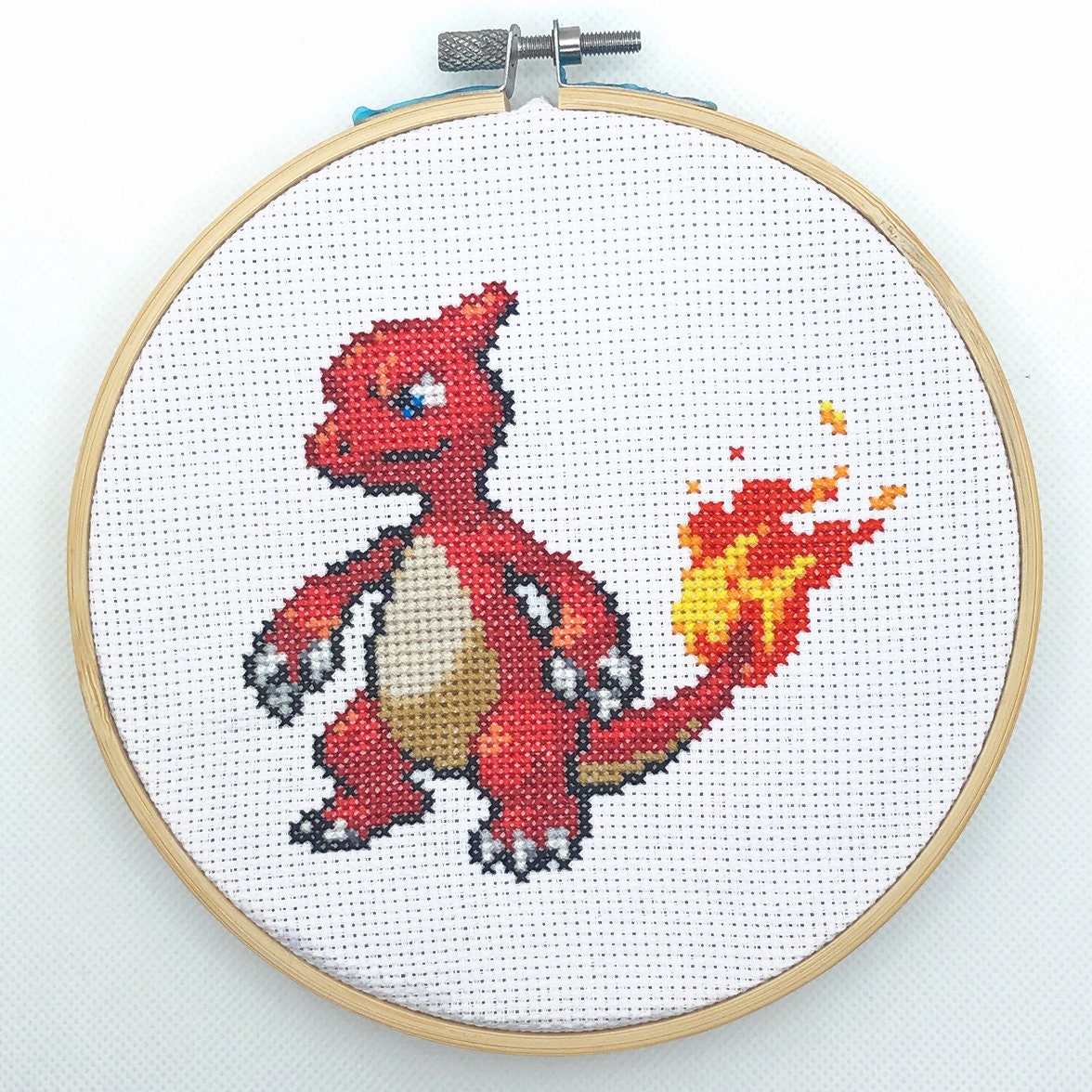Charmander Charmeleon & Charizard Cross Stitch Patterns - Etsy UK
