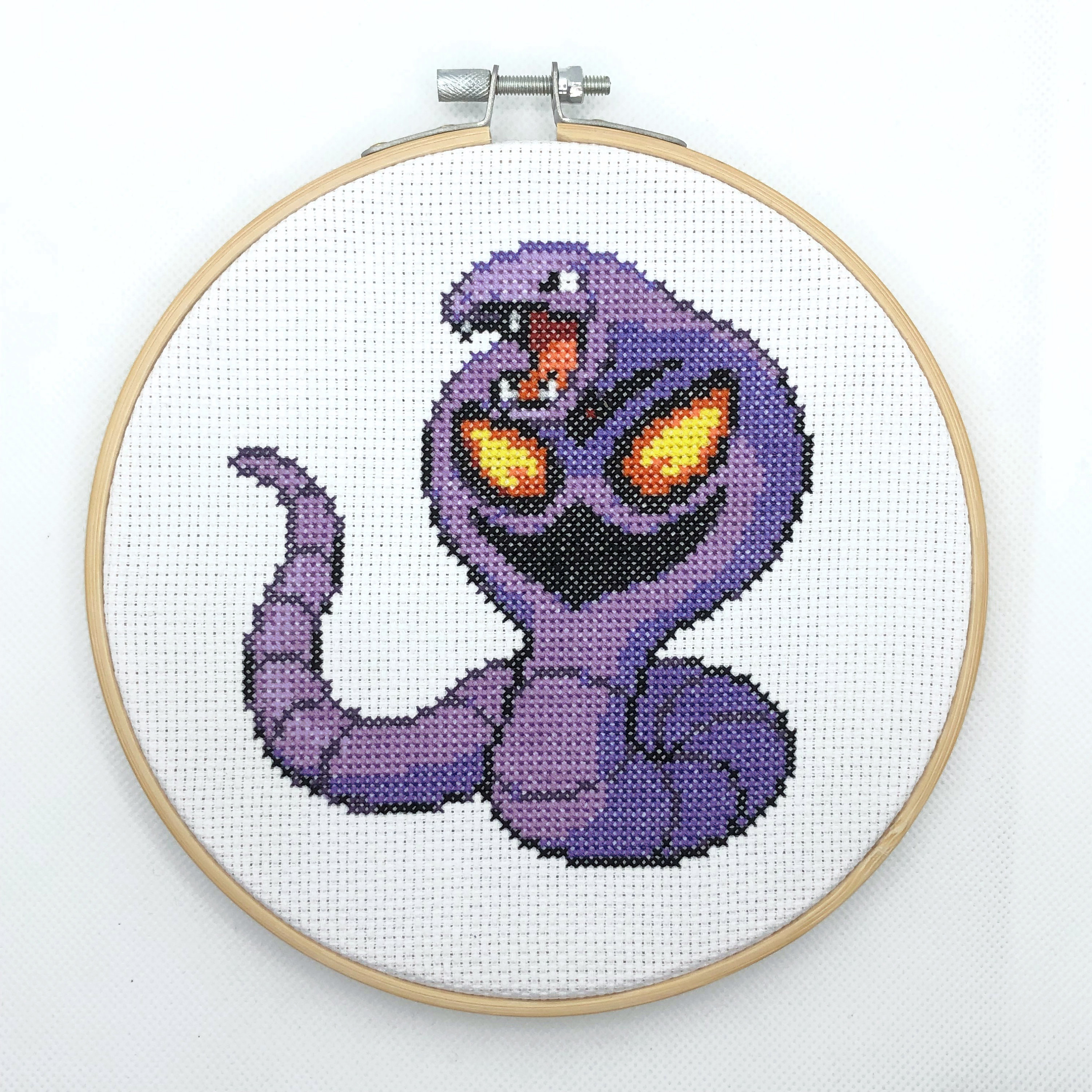 Ekans & Arbok Cross Stitch Patterns Pokemon Inspired - Etsy Hong Kong