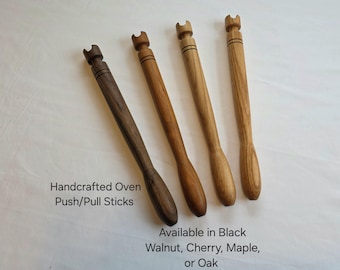 Wood Handle Oven Rack Push-pull Stick - Etsy