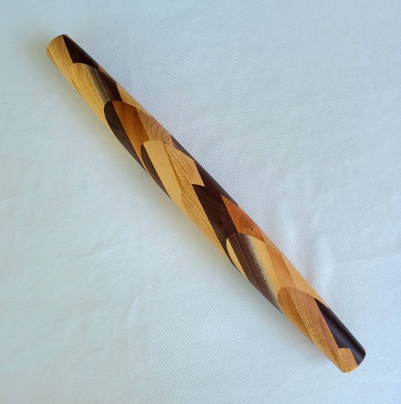 French Rolling Pin Hand Turned Rolling Pin Artisan Rolling | Etsy Canada