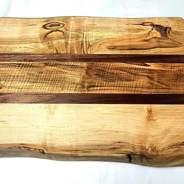 Maple Live Edge Board - Etsy