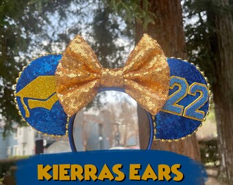Minnie Mouse Graduation Ears Disney Ears for Adults Minnie - Etsy