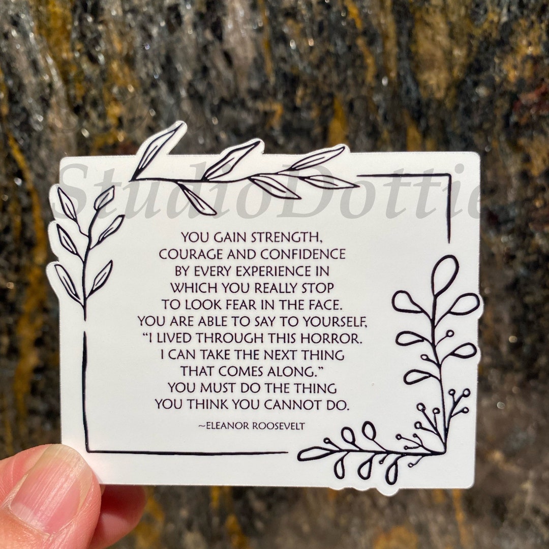 YOU GAIN STRENGTH | Stickers, Vinyl Stickers, Be Strong, Strength ...