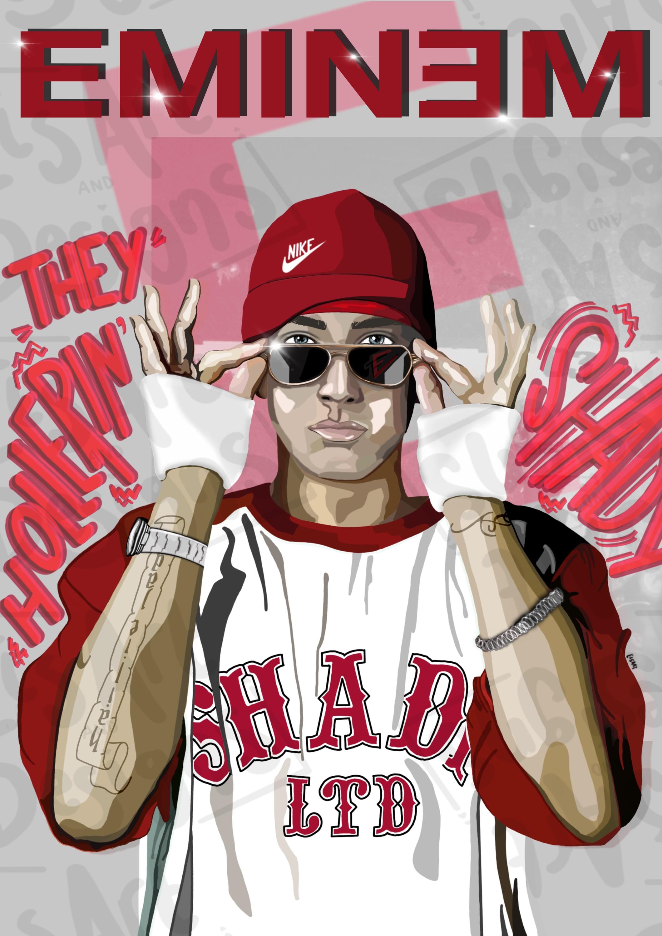 Eminem Slim Shady Poster - Etsy