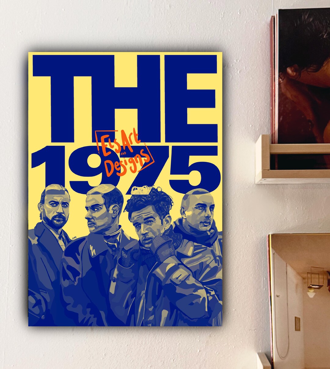 The 1975 | Block Colour Poster - Etsy