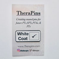 Lab Coat Science Hard Enamel Pin - Etsy